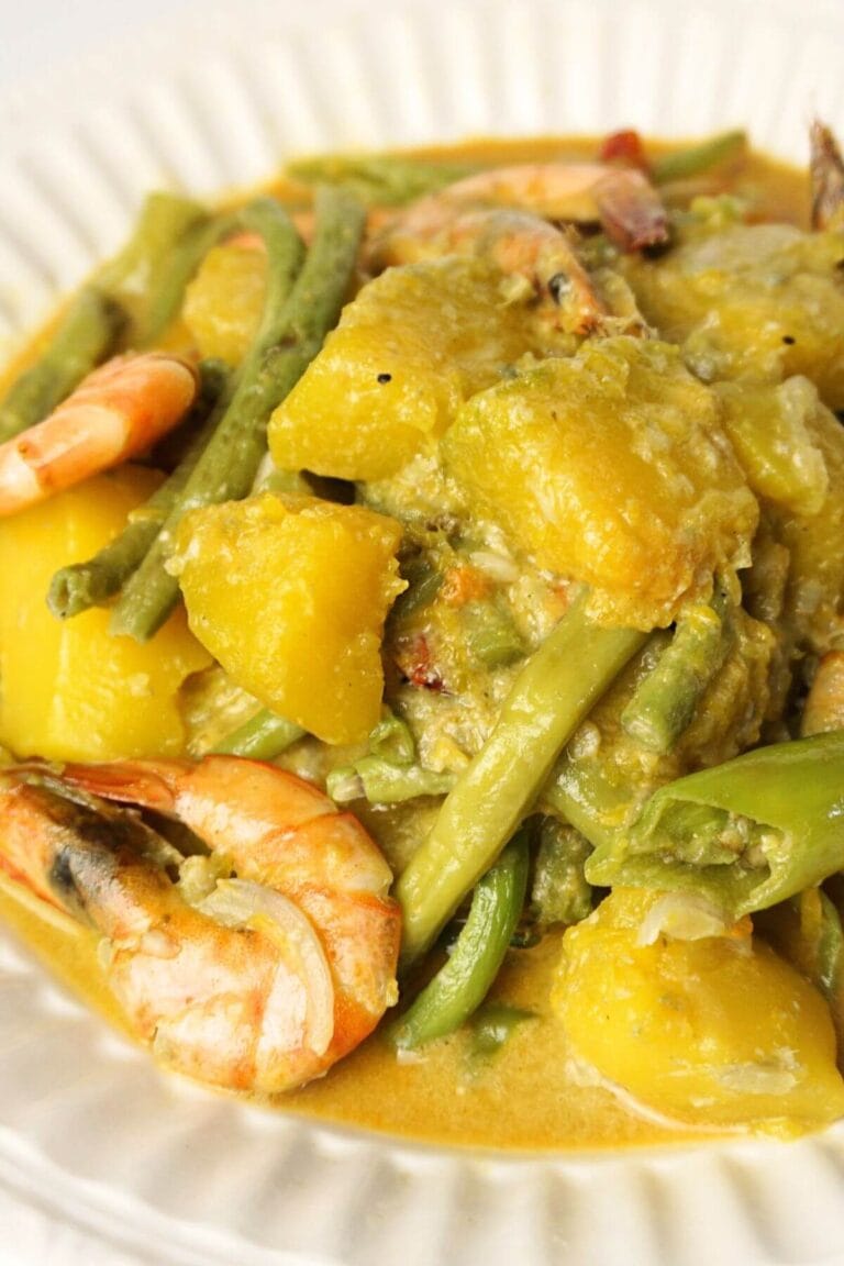 Ginataang Gulay Recipe (With Shrimp) - Pinoy Family Recipes