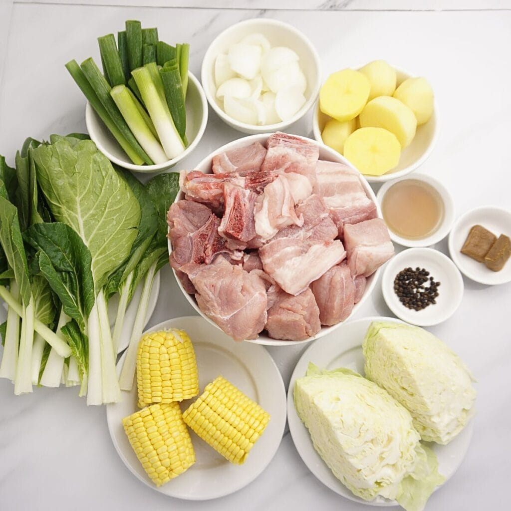 Nilagang Baboy (Boiled Pork Soup) - Pinoy Family Recipes