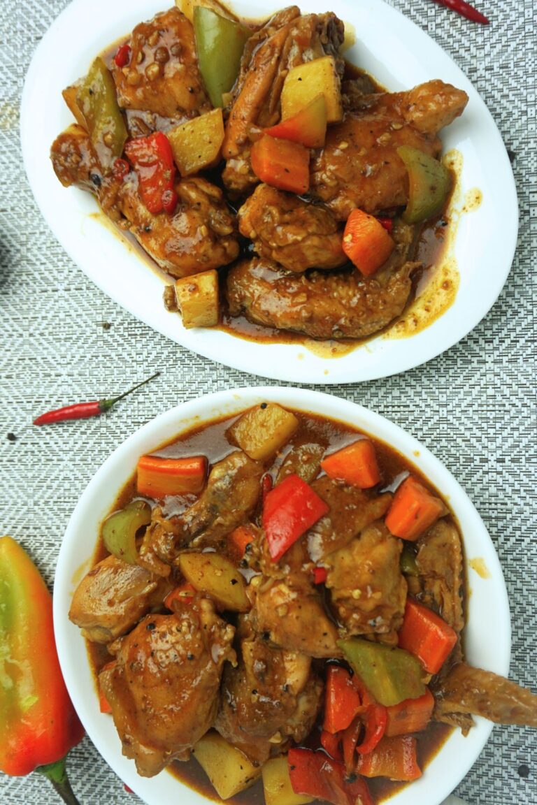 Chicken Caldereta Recipe - Pinoy Family Recipes