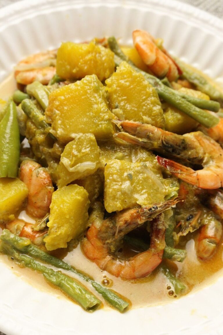 Ginataang Gulay Recipe (With Shrimp) - Pinoy Family Recipes