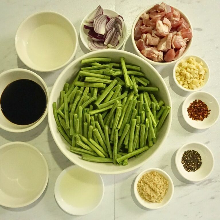 Adobong Sitaw with Pork | Pinoy Family Recipes