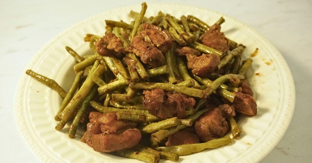 Adobong Sitaw with Pork | Pinoy Family Recipes