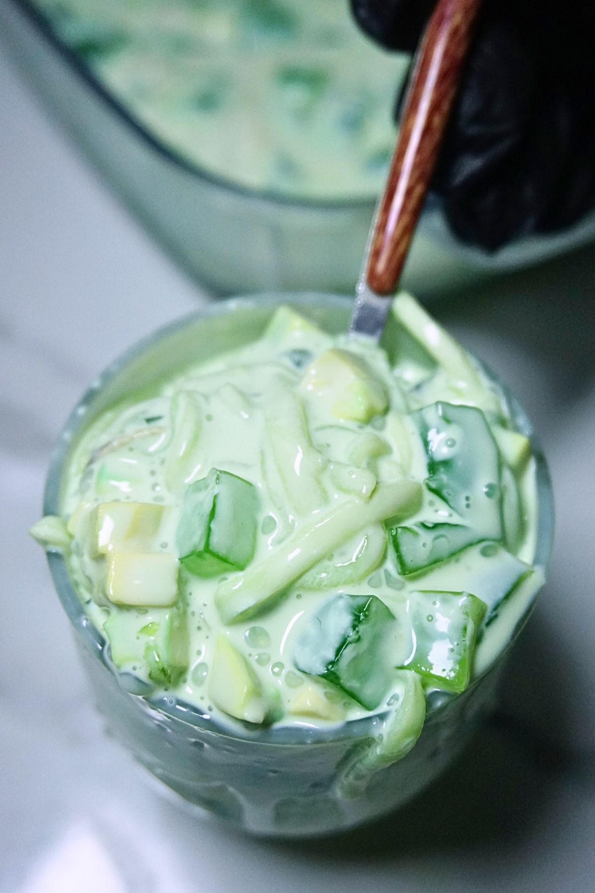 Buko Pandan Salad Recipe - Pinoy Family Recipes